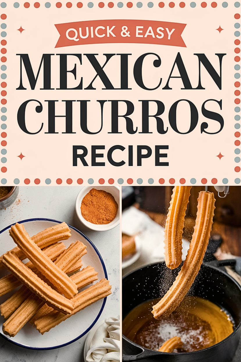 Easy Mexican Churros Recipe: Crispy, Cinnamon-Coated Treats in 20 ...