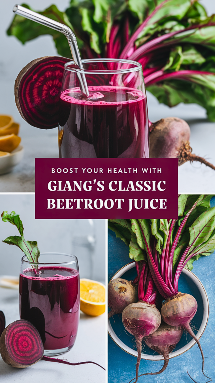 The Ultimate Classic Beetroot Juice Recipe: Health Benefits and ...